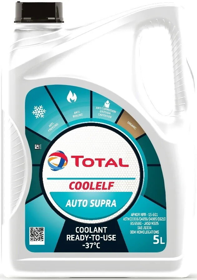 Антифриз TOTAL COOLELF AUTO SUPRA 5л. купить в интернет-магазине ...