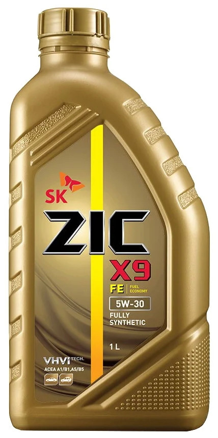 Моторное масло ZIC X9 FE 5W-30 1л. синтетическое купить в интернет ...